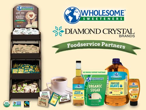 Wholesome Sweeteners and Diamond Crystal Brands Announce Foodservice ...