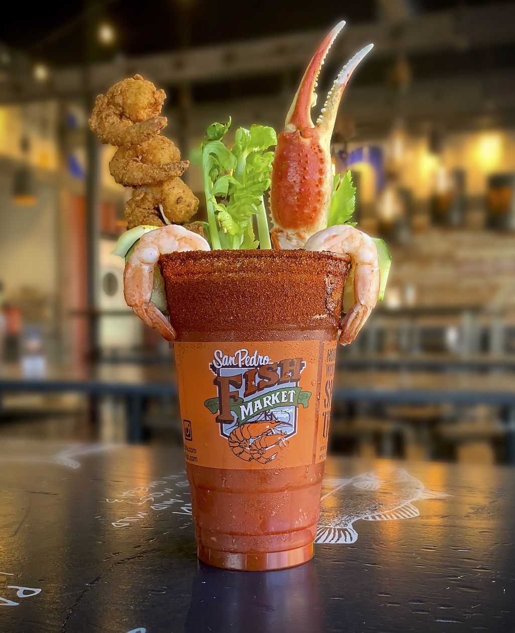 San Pedro Fish Market Grille Unveils Loaded Seafood Michelada in ...